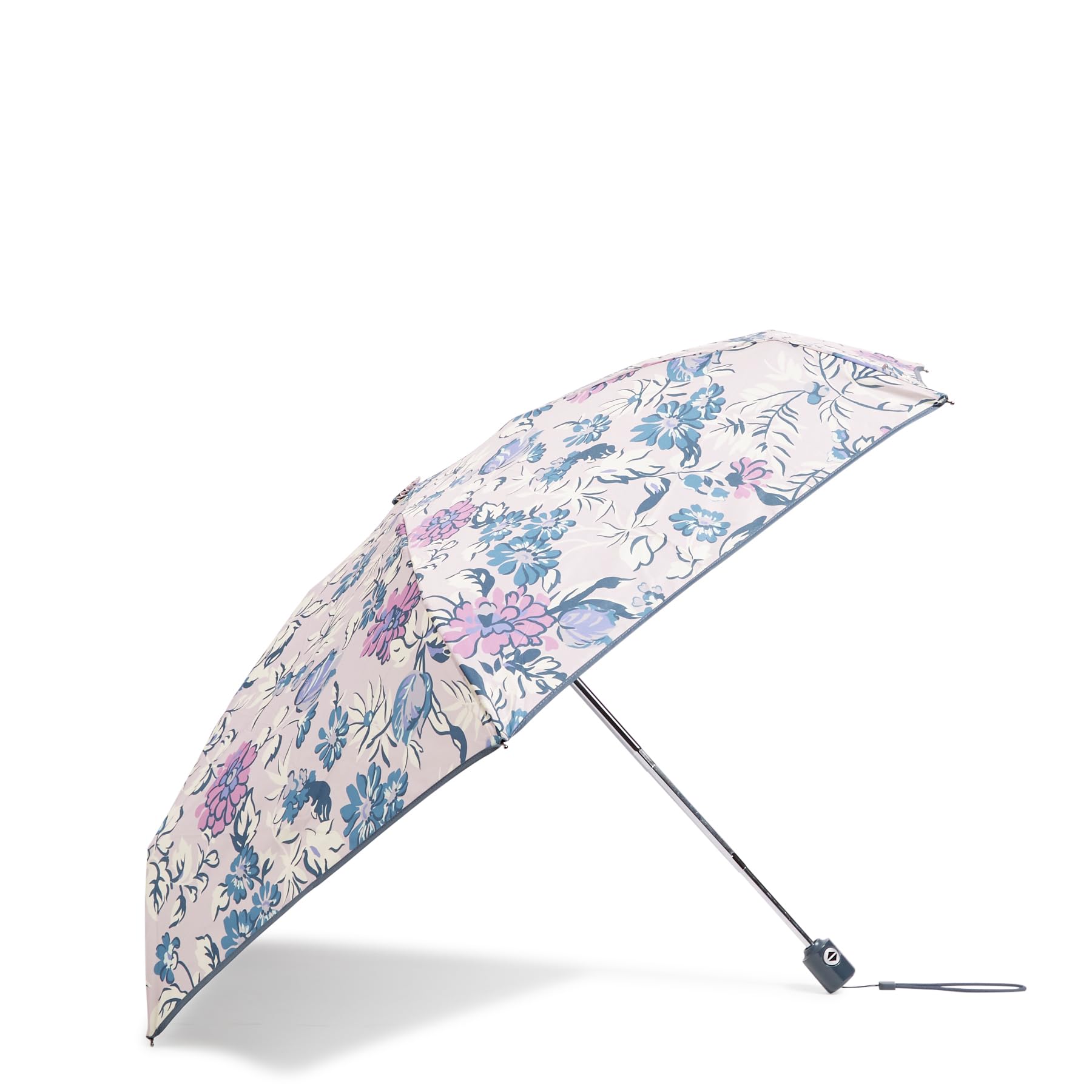 Vera Bradley Women's Mini Travel Umbrella, Ribbons Plaid, One Size