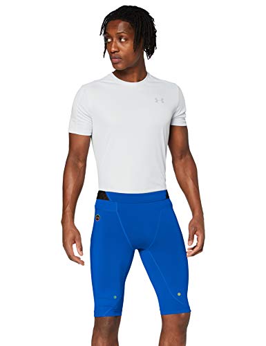 Under Armour Men's UA Rush HeatGear Long Compression Shorts XL Blue