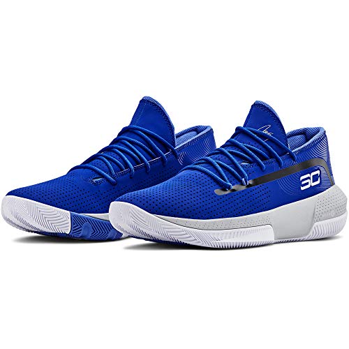 Under Armour Men's SC 3ZER0 III Athletic Shoe, royal//mod gray, 4 M US