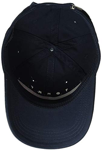 Tommy Hilfiger Men's Men's Dad Hat Avery Baseball Cap, Navy Blazer, One Size US