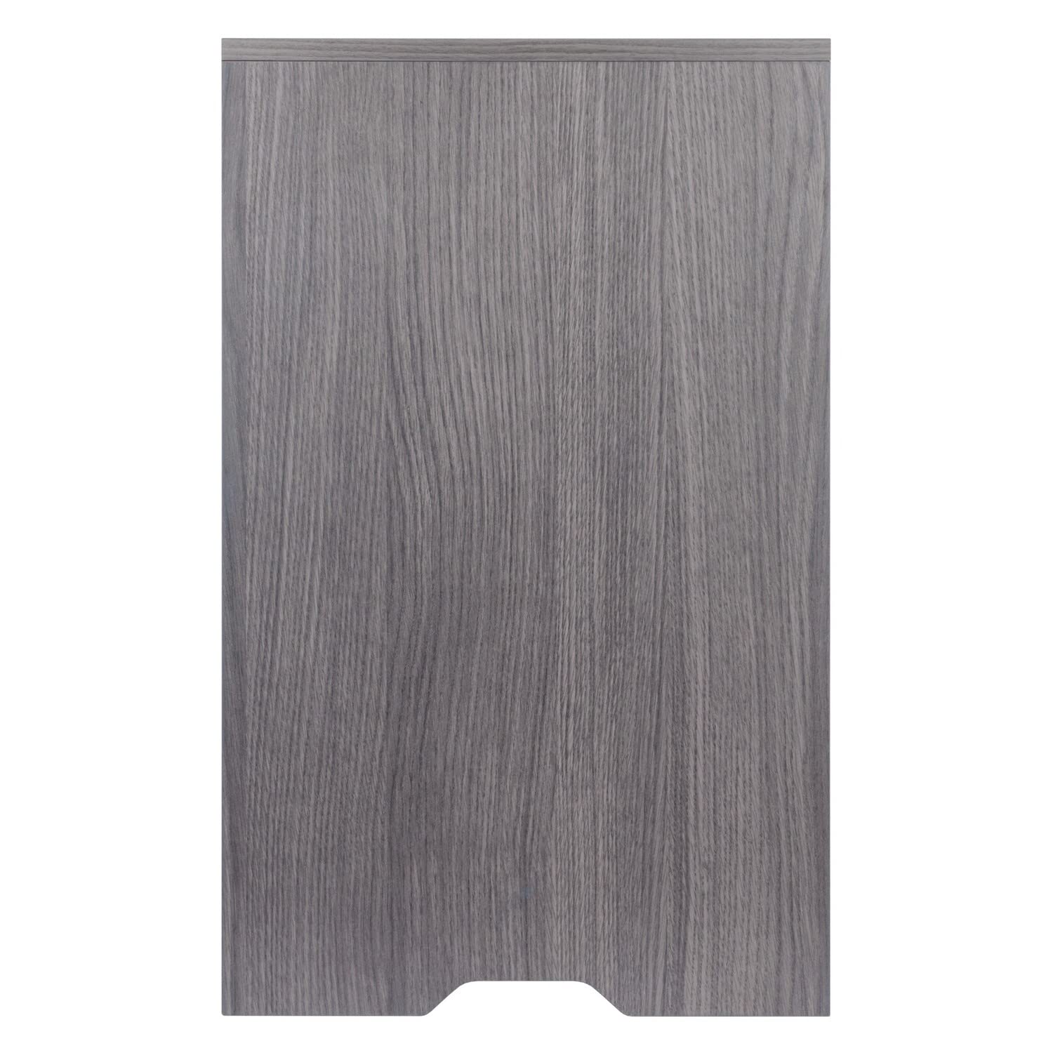 Winsome Wood Nova Storage Cabinet, 1-Drawer with Open Shelf, Charcoal