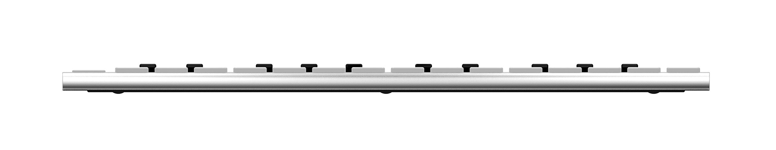 Xkey 25 USB MIDI Keyboard - Apple-Style Ultra-Thin Aluminum Frame, 25 Full-Size Velocity-Sensitive Keys, Polyphonic Aftertouch, Ultra-Low Latency, Simply Plug & Play on iPad, iPhone, Mac, PC