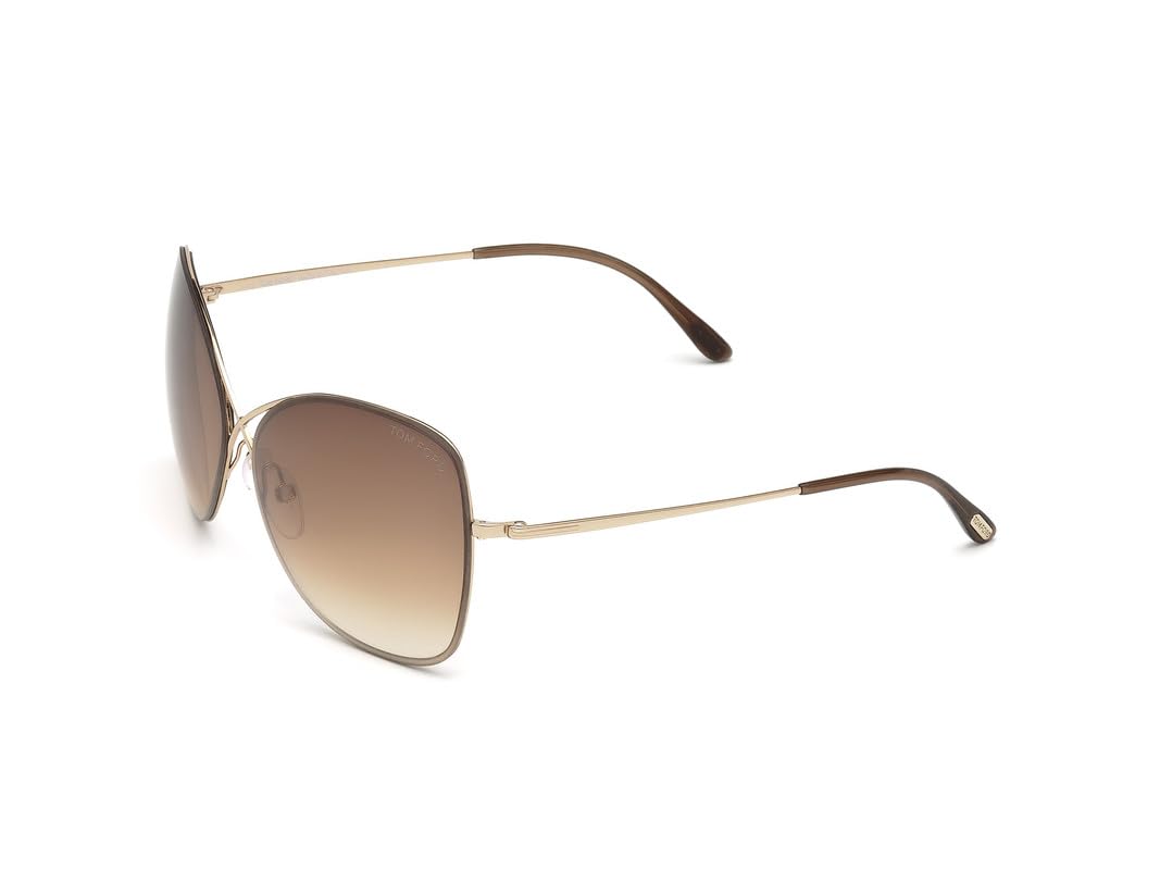 Tom Ford Butterfly Sunglasses TF250 Colette 28F Rose Gold FT0250