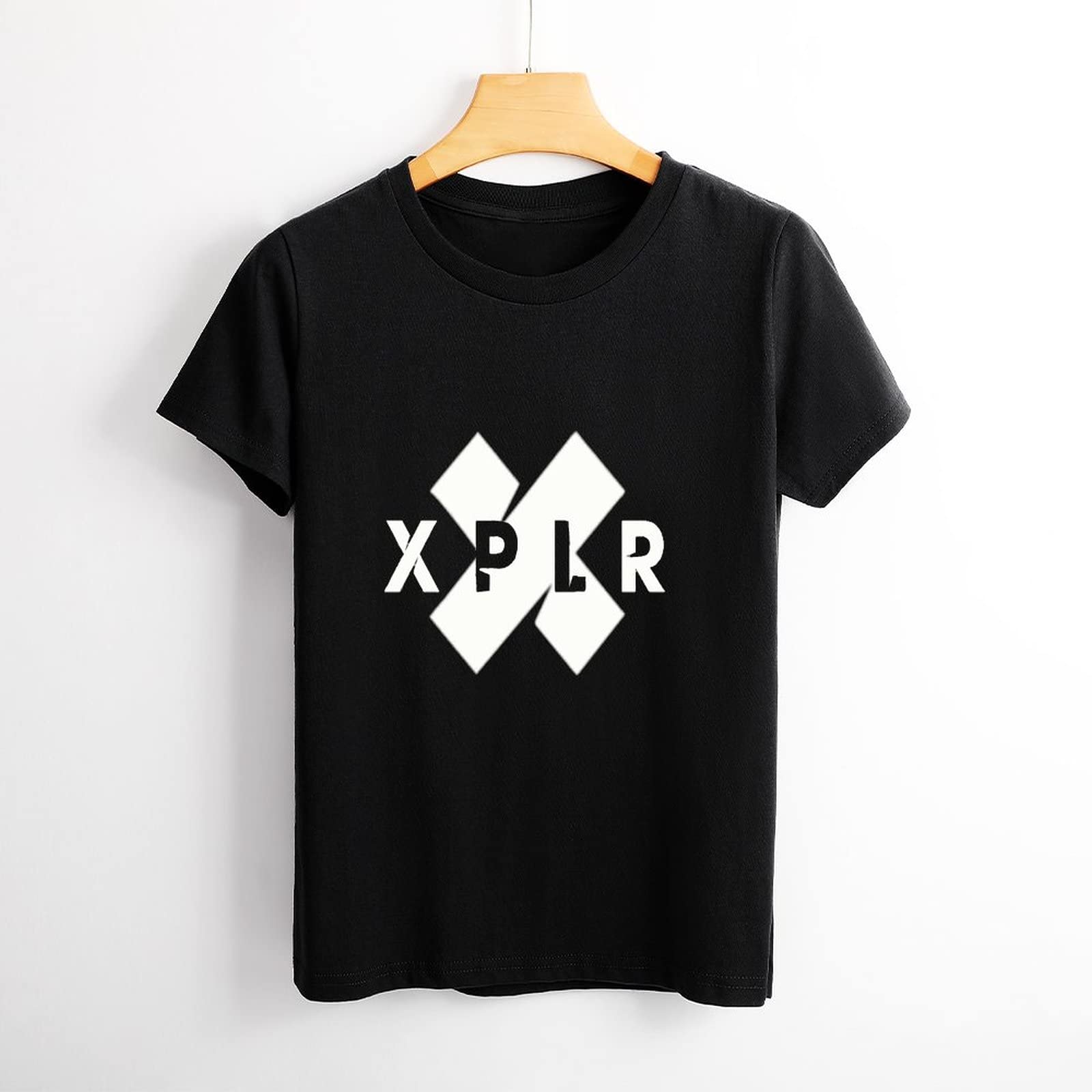 Women's T-Shirt XPLR Pure Cotton Comfortable Short Sleeve Womens Casual Tee L