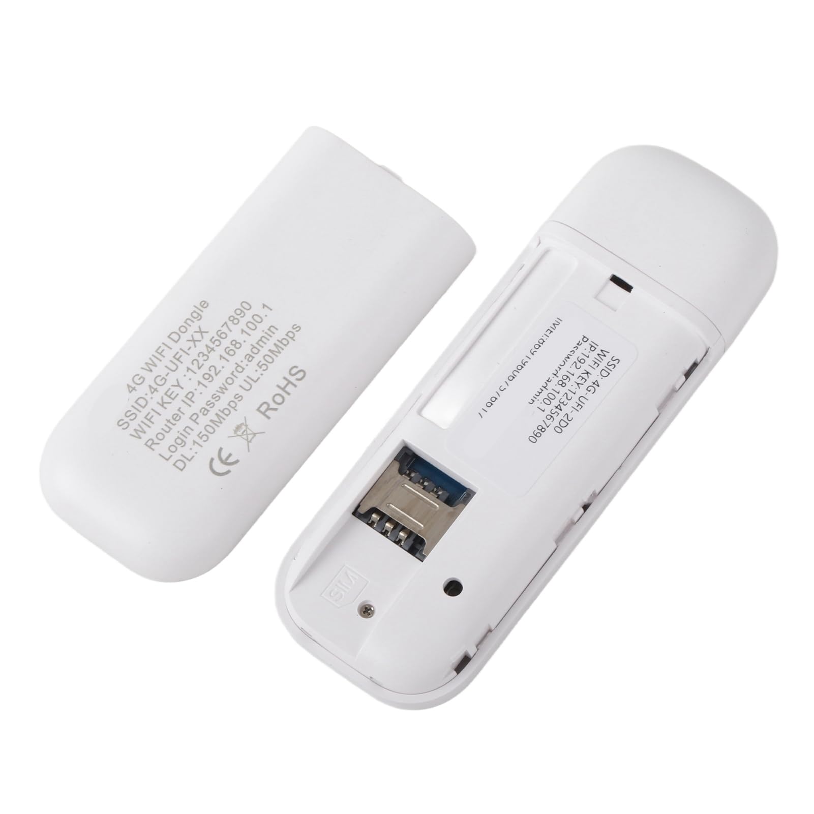 Wireless 4G Network Router, 4G LTE USB Portable WiFi Router, Pocket Mobile Hotspot, Wireless Network Smart Router Internet Connections,10 Users, 4G WiFi Router for Home Travel