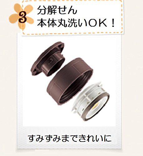 象印マホービン(ZOJIRUSHI) SW-HC Insulated Lunch Jar, 450ml, rosegold