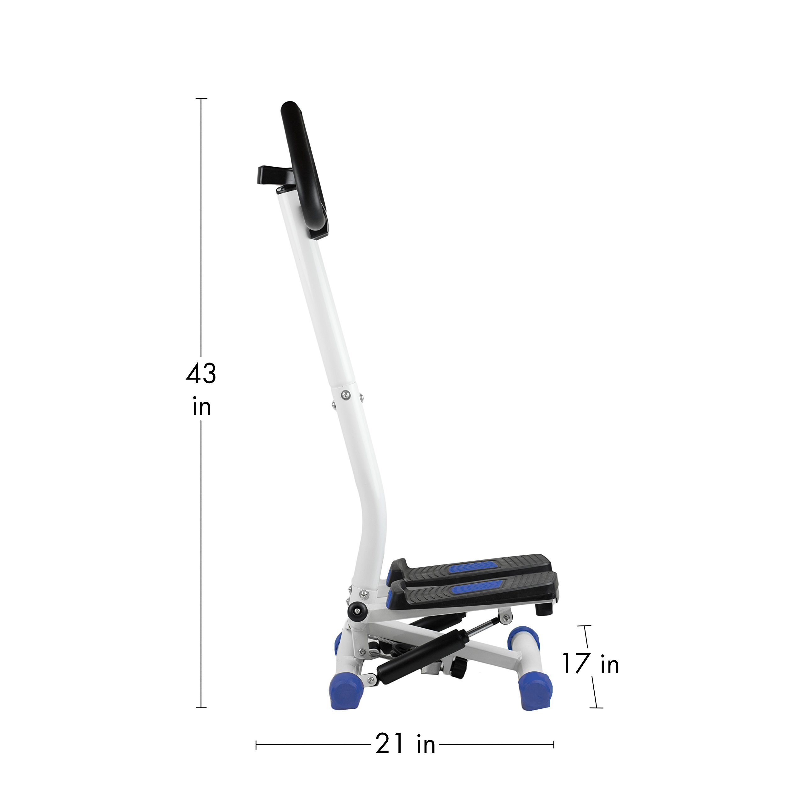 Wagan Healthmate IN9732 Pivot Stepper Walkout Fitness Step Machine Trainer Exercise