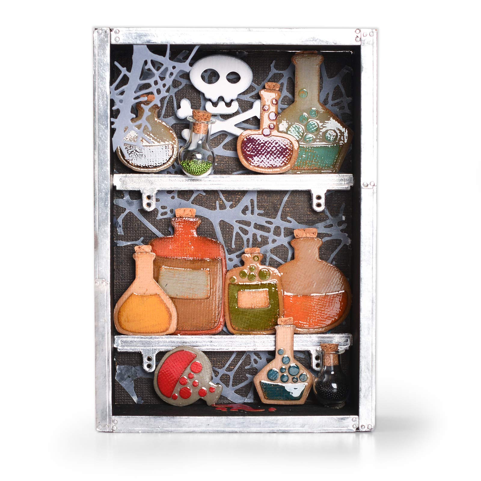 Sizzix Thinlits Dies Laboratory by Tim Holtz, 28-Pack, MultiColor