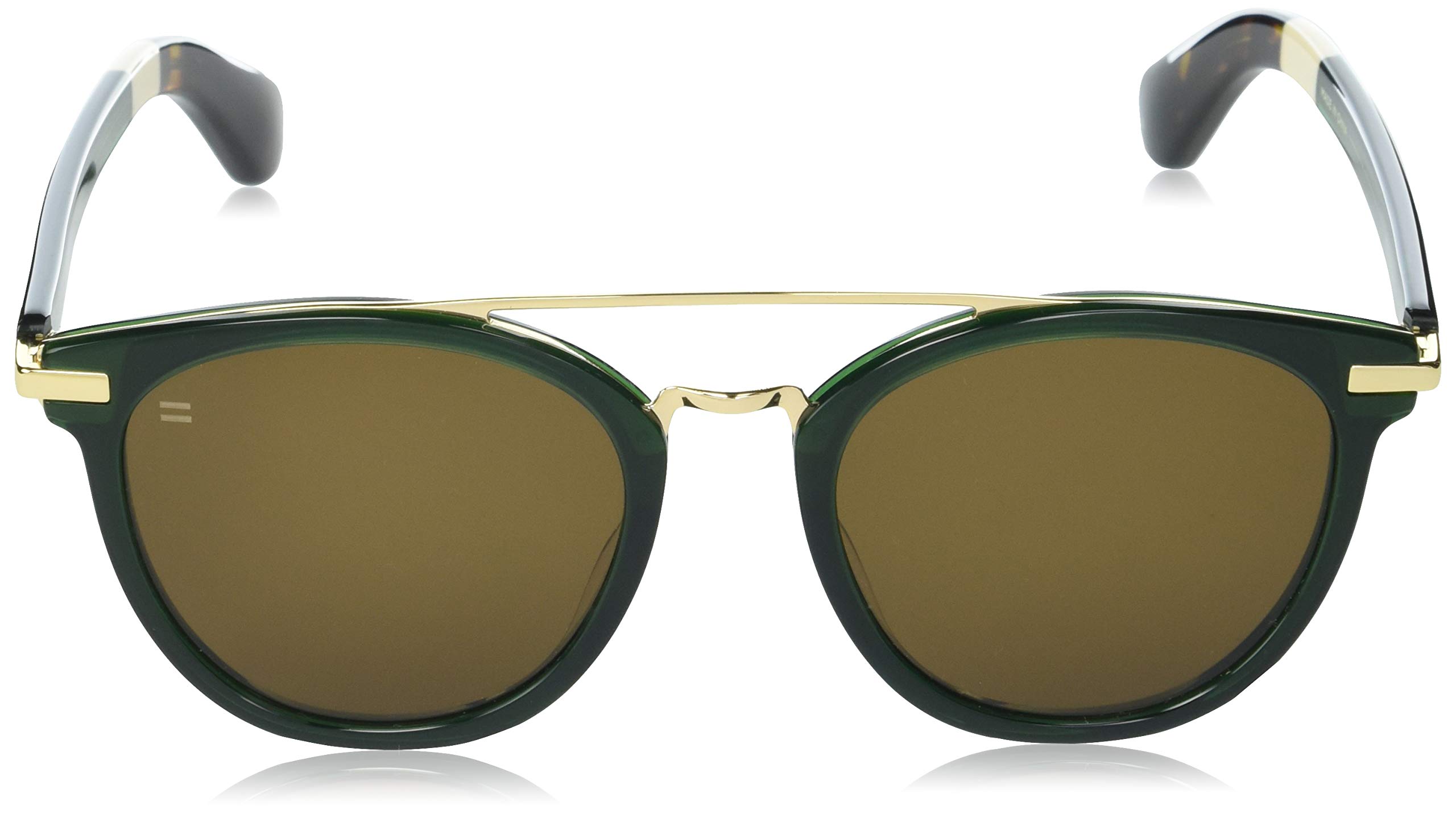 TOMS Harlan Round Sunglasses, Champagne Crystal/Brown Gradient, 51-20-140