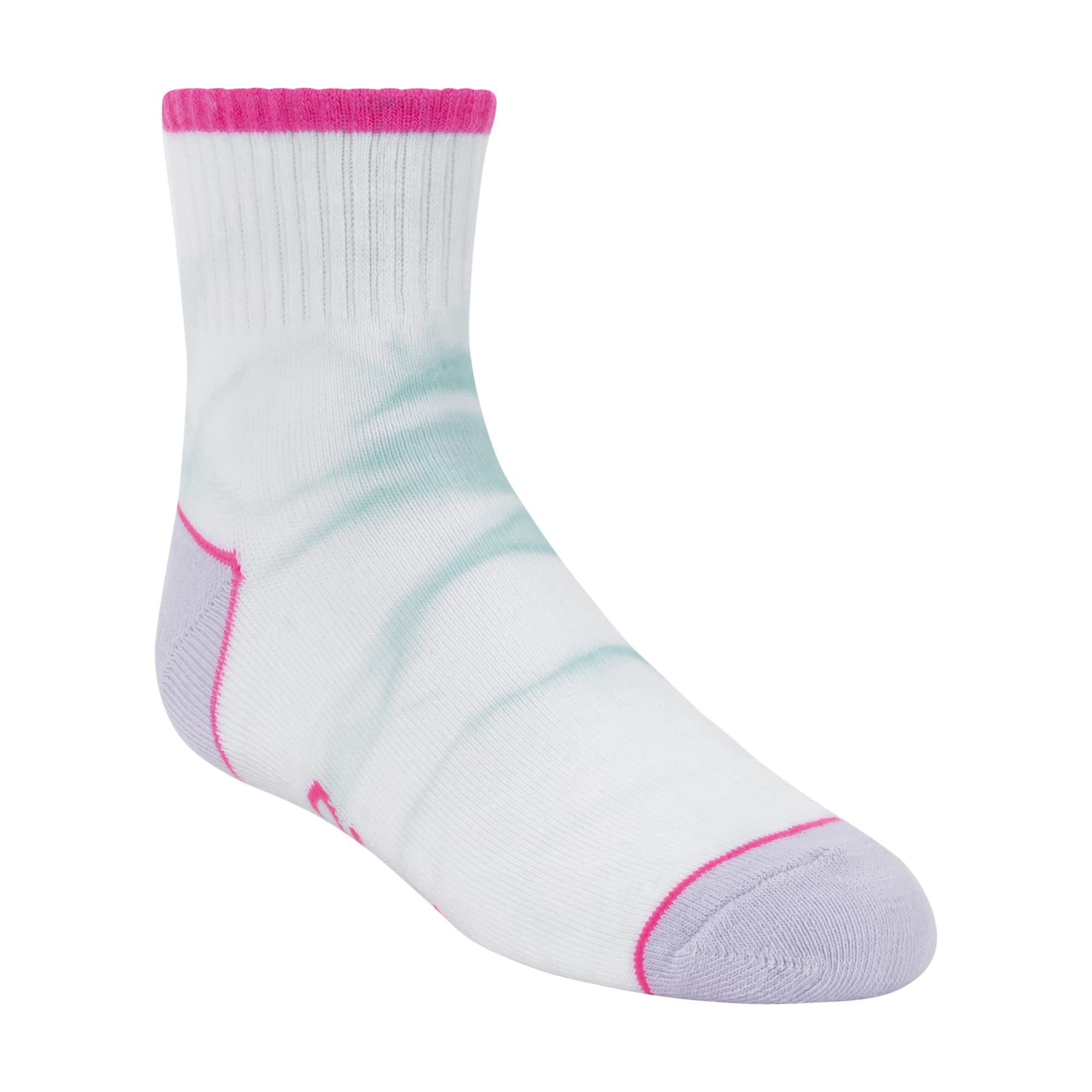 Skechers Girls' 3 Pack Crew Socks