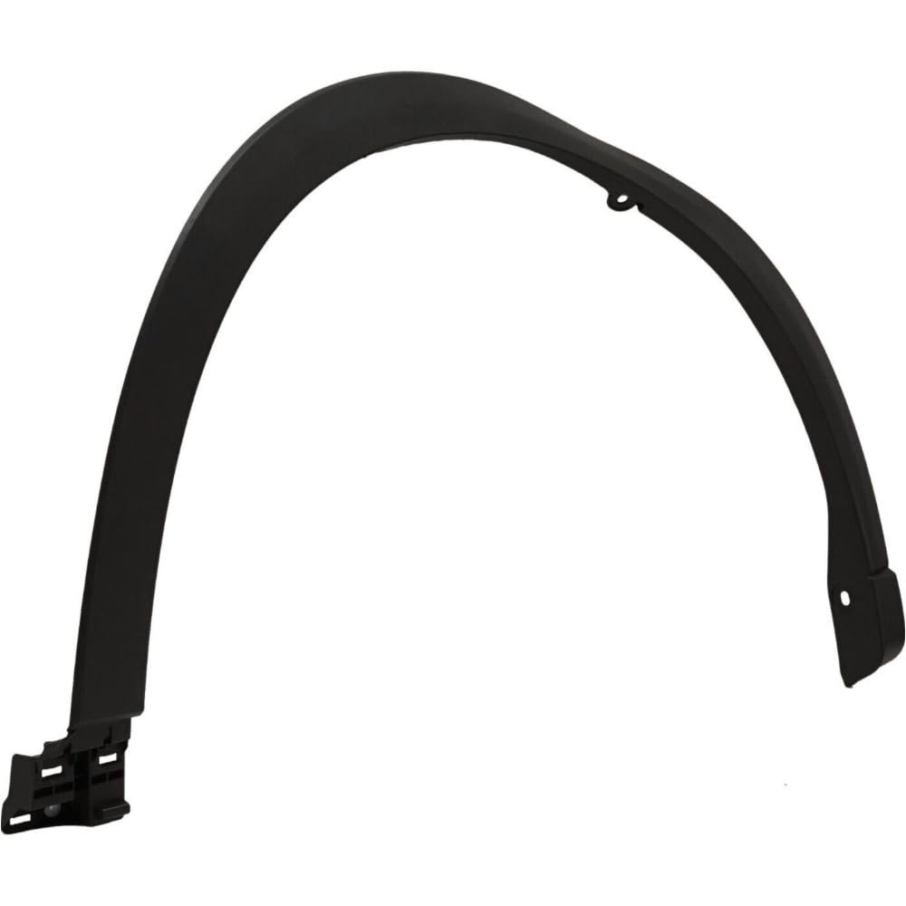 TSHTLAO 1 Pair Fender Flares Moulding Trim Wheel Opening Molding Left Driver Right Passenger Primed Plastic 16550671 KB7W51W30E8N MA1290106