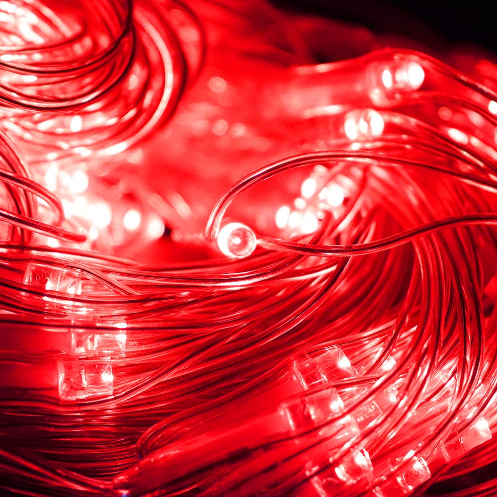 Vicila LED Net Light Halloween Decor Mesh Lights, Tree Warp Fairy Lights Outdoor Hanging String Light for Home, Bedroom, Christmas, Garden, Walkway, Bushes Decor-9.8ft x 6.6ft(Purple)