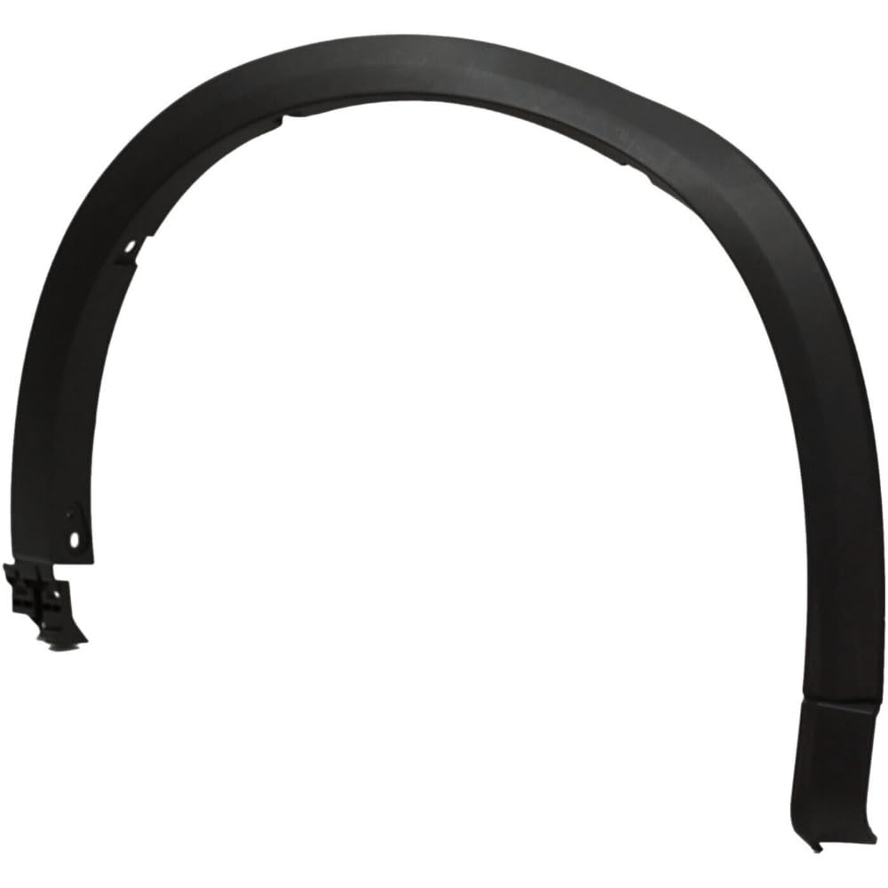 TSHTLAO 1 Pair Fender Flares Moulding Trim Wheel Opening Molding Left Driver Right Passenger Primed Plastic 16550671 KB7W51W30E8N MA1290106