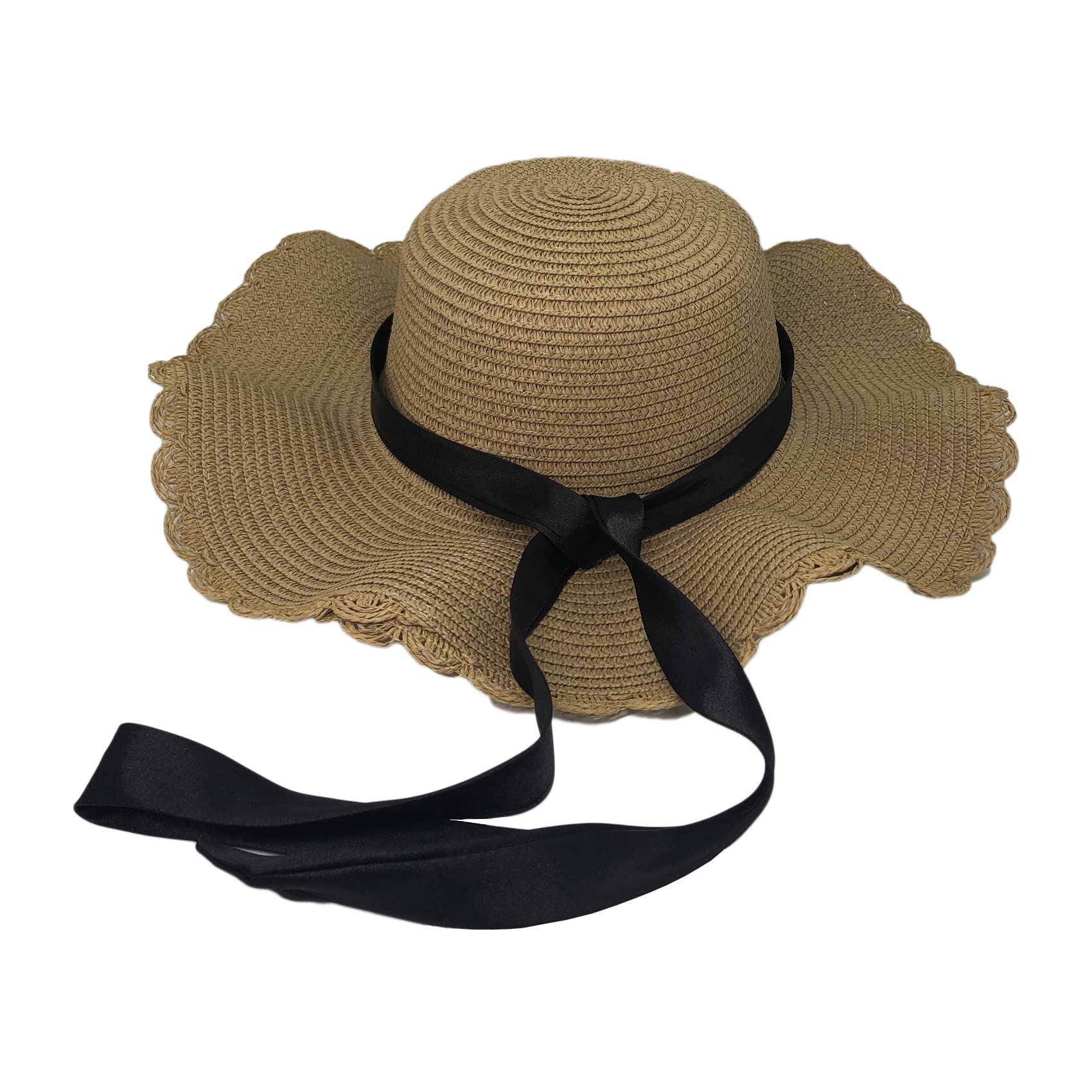 Women Long Silk Bow Tie, Ladies Satin Self Necktie/Ribbon BowTie For T-shirt Decoration Valentine's Day Gift W-B-T1 (black)