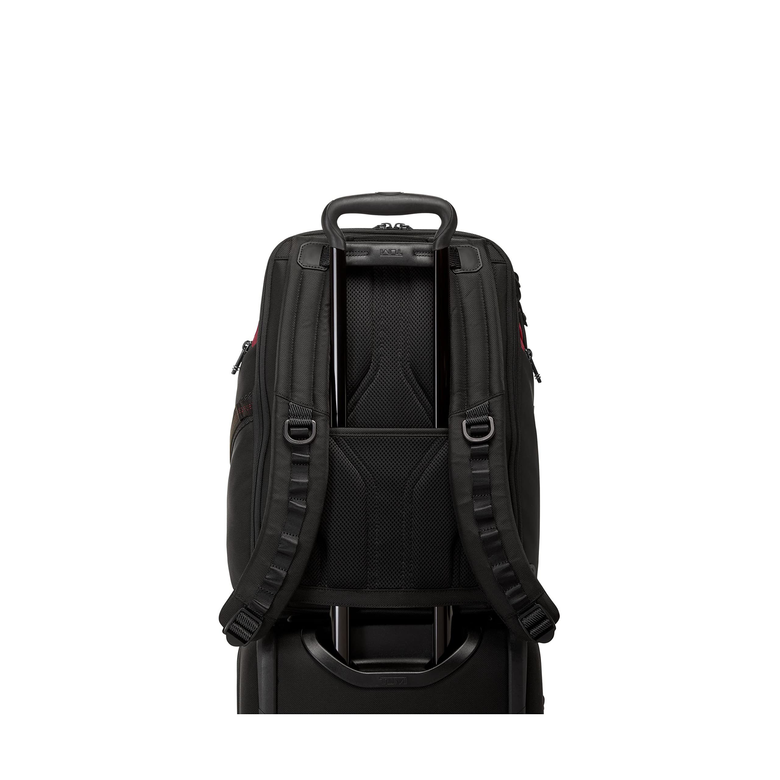TUMI - Alpha Bravo Search Backpack - Laptop Backpack for Men & Women - Backpack for Work & Travel - 17.0" X 14.0" X 8.3" - Desert Red