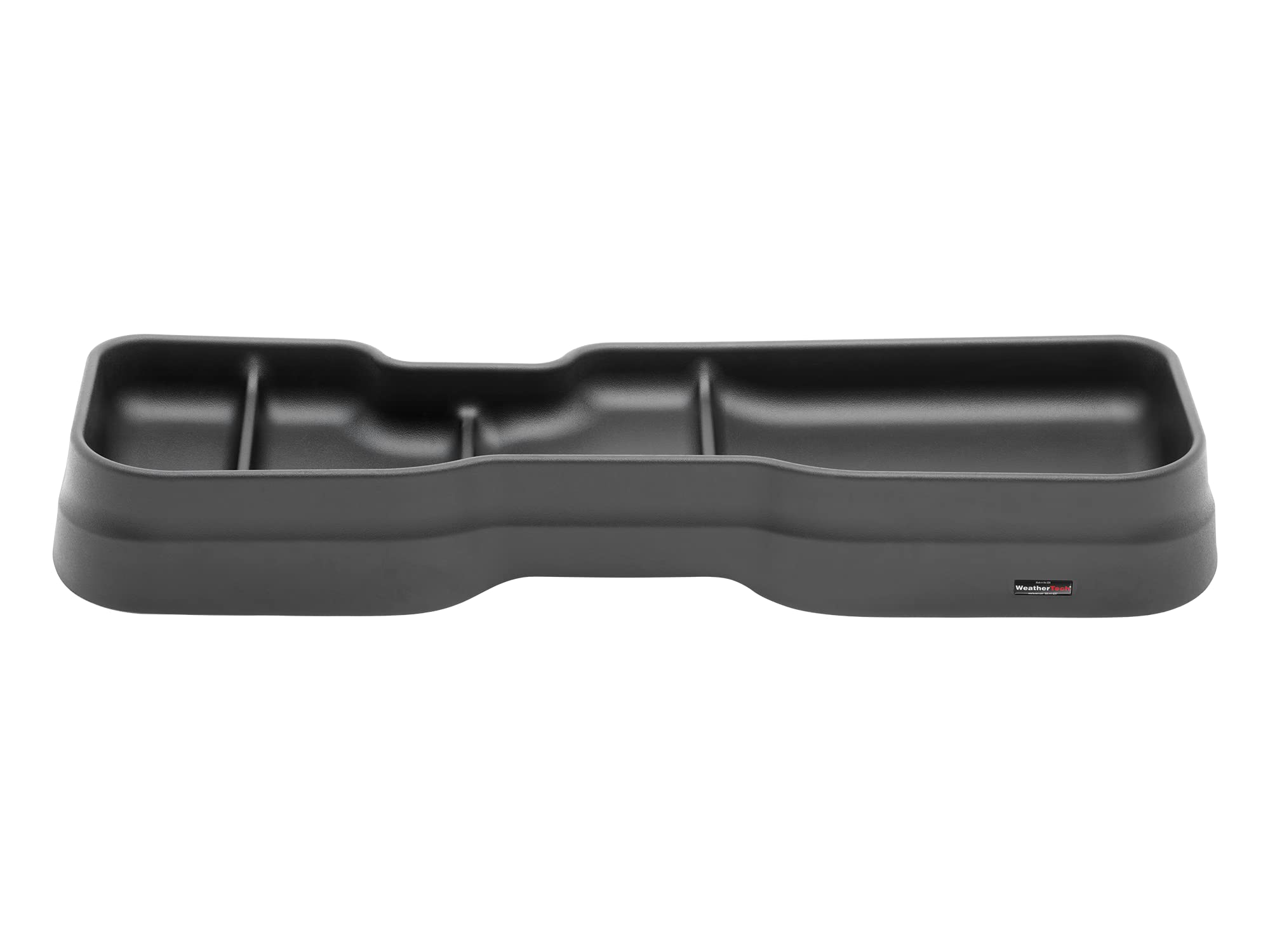 WeatherTech Under Seat Storage System for Silverado 1500, Sierra 1500, Sierra 2500HD/3500HD, Silverado 2500HD/3500HD (4S002) Black