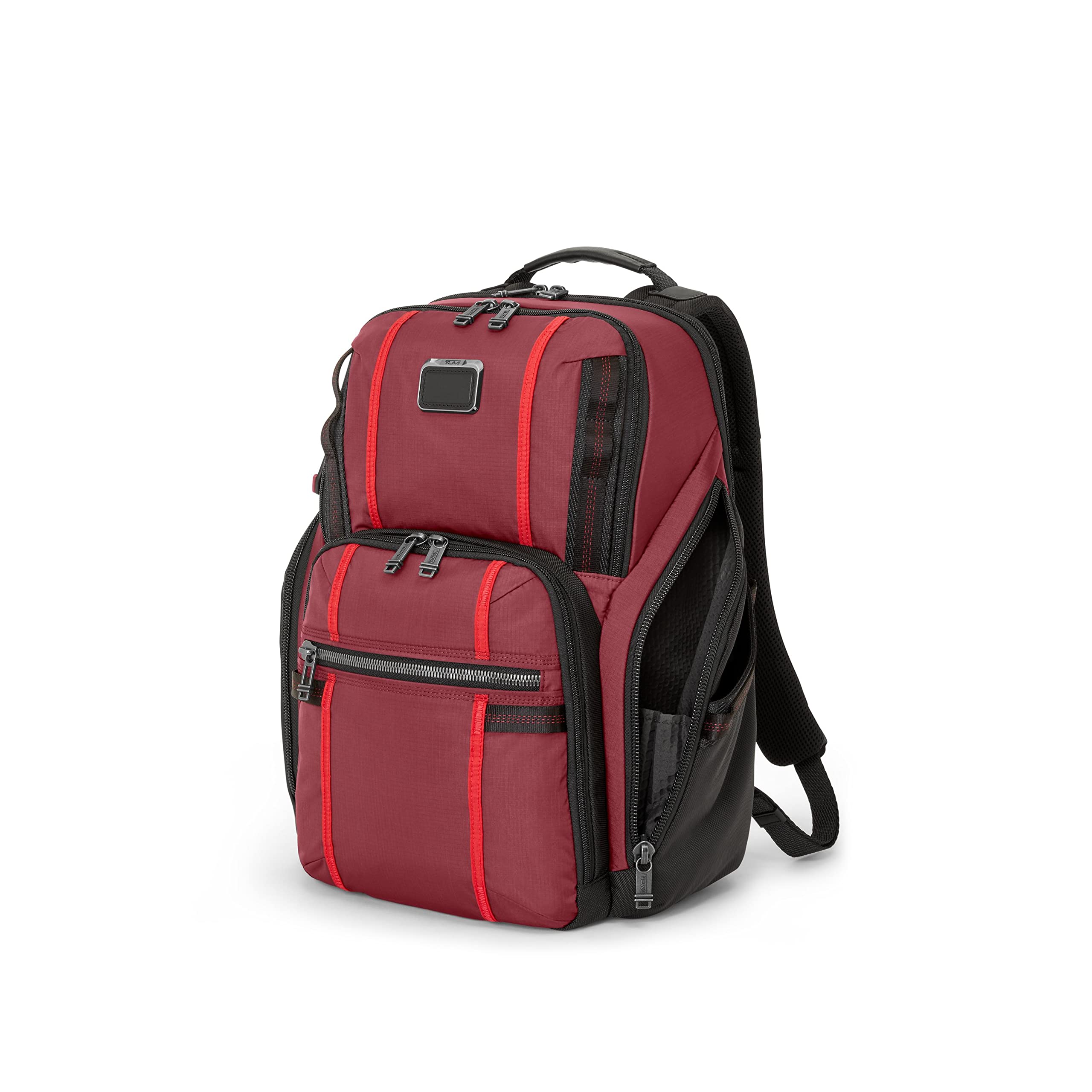 TUMI - Alpha Bravo Search Backpack - Laptop Backpack for Men & Women - Backpack for Work & Travel - 17.0" X 14.0" X 8.3" - Desert Red