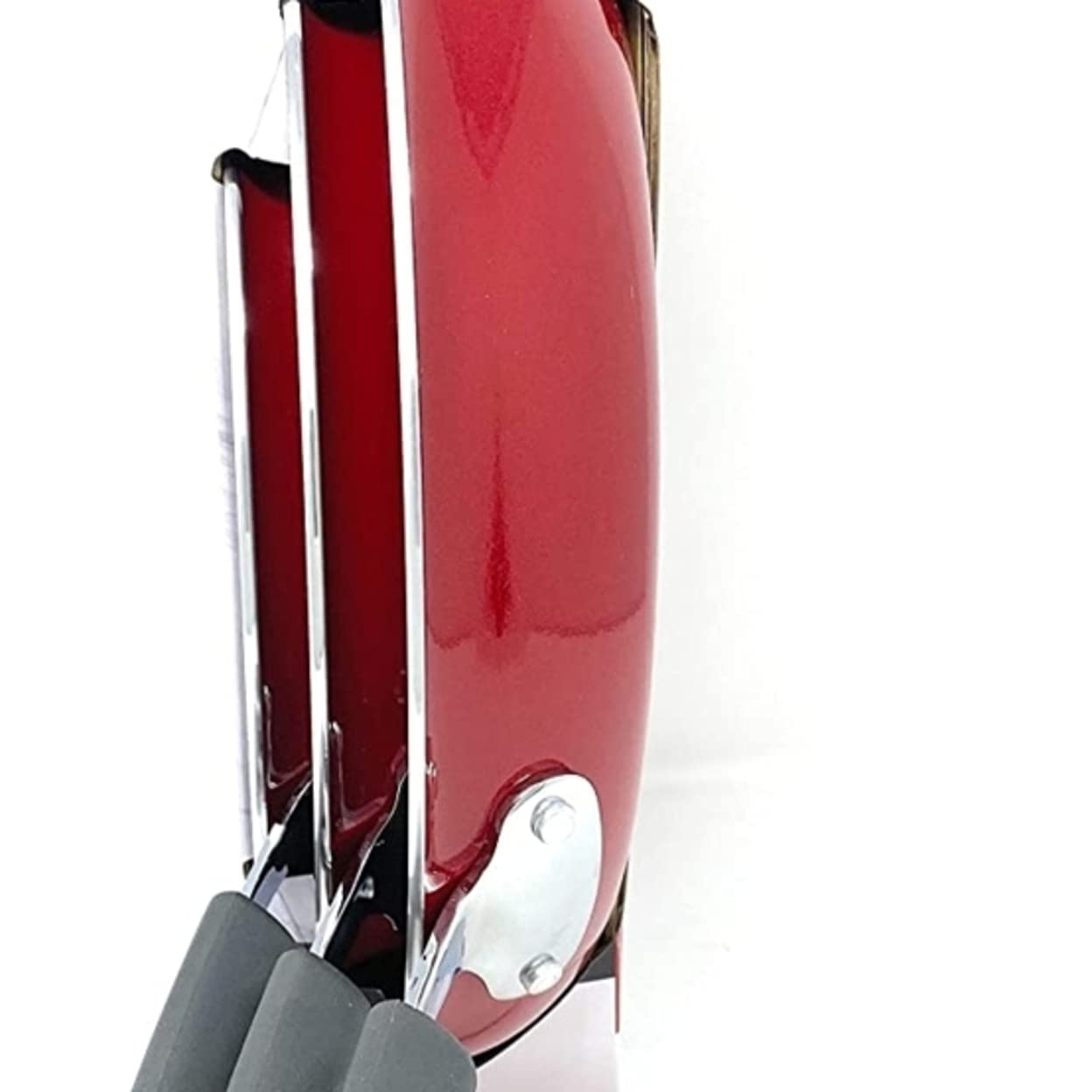 Tramontina Gourmet Selection 3 Piece Set Nonstick Saute Pans (8", 10" & 12") Heavy-Gauge Aluminium High Performance Nonstick Riveted Silicone Handles (Metallic Canyenne Red)
