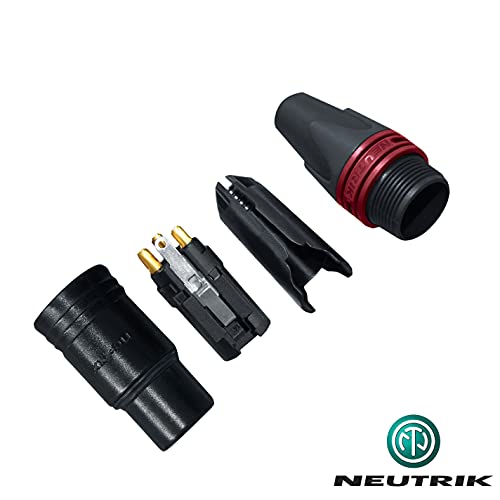 WORLDS BEST CABLES 6 Foot - RCA to XLR (Female) Cable Pair – Gotham GAC-4/1 (Black) Star-Quad Audio Interconnect Cable & Amphenol ACPL RCA & Neutrik Female XLR Gold Plugs - CUSTOM MADE