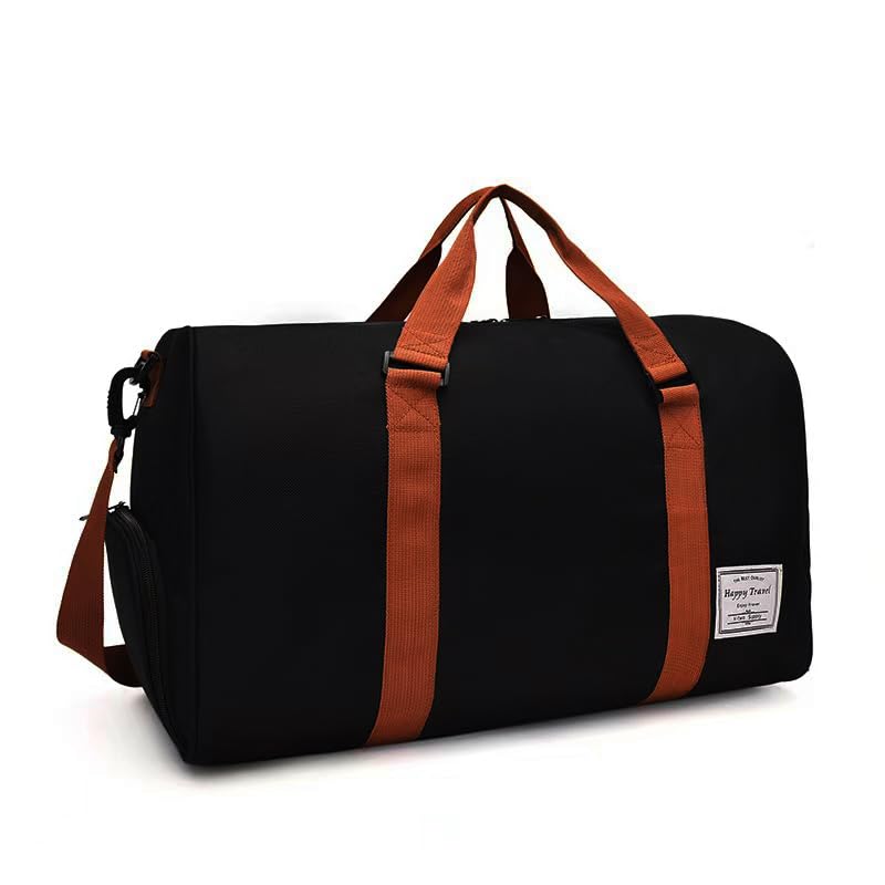 Weekender bag travel bag Gym bag with shoe compartment carry on bag tote bag for women