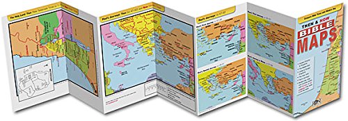 Then and Now Bible Maps - Fold out Pamphlet
