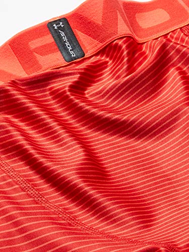 Under Armour Heatgear Armour ¾ Printed Leggings, Martian Red (646)/Beta Red, Youth Medium