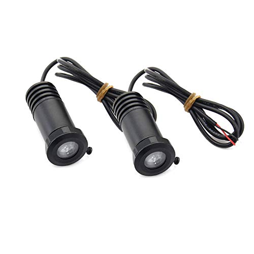 YiHee Car Door Welcome Light DIY LED Projection Logo Step Light Badge for FORD F150 - 1 Pair