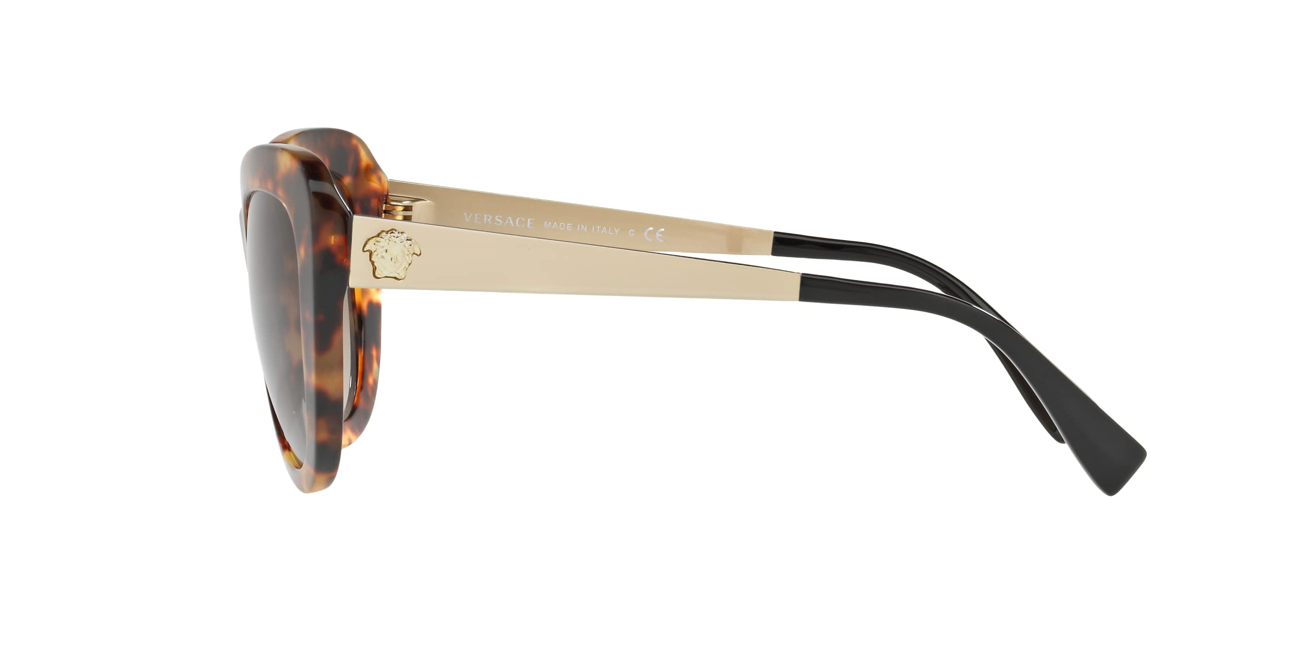 Versace Women's VE4325 Havana/Brown Gradient