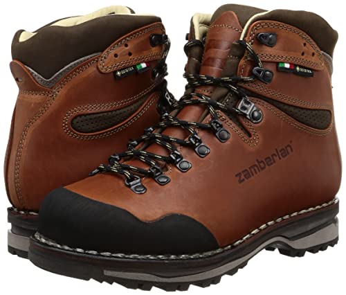 Zamberlan Men's 1025 Tofane NW GT RR Hiking Boot,Waxed Brick,12 M US