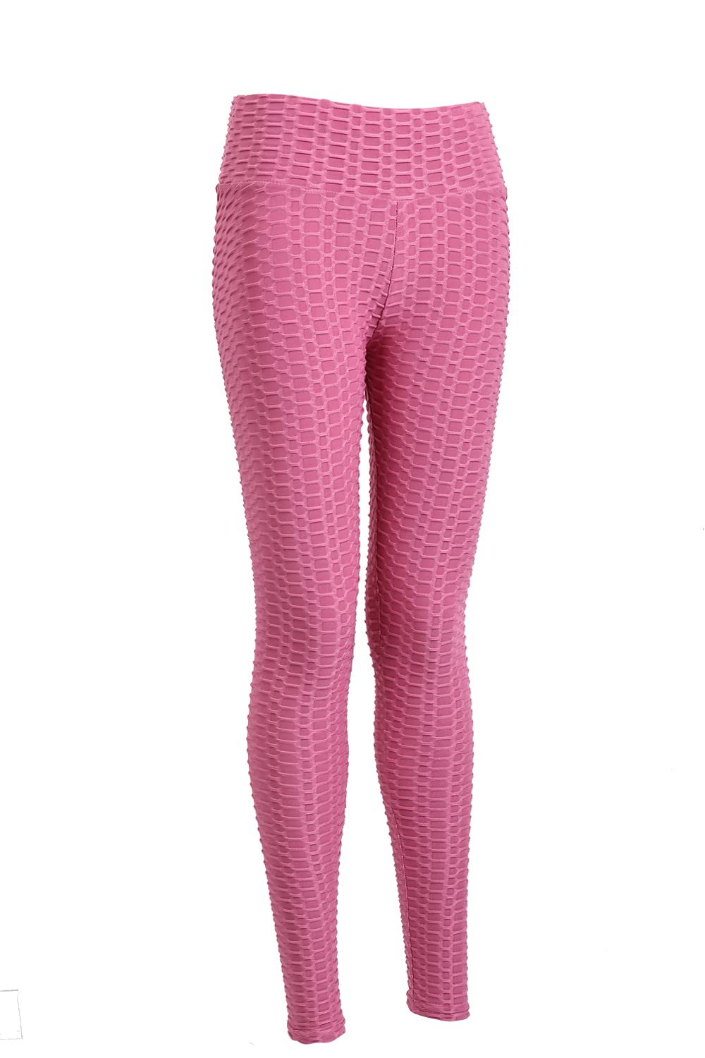 Vinsmoki Yoga Pants High Waisted Butt Lifting Anti Cellulite Leggings for Women Workout Tummy Control Sport Tights Bean Paste L