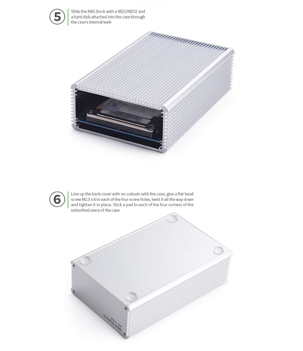 smartfly info DIY NAS Kit for NanoPi NEO&NEO2