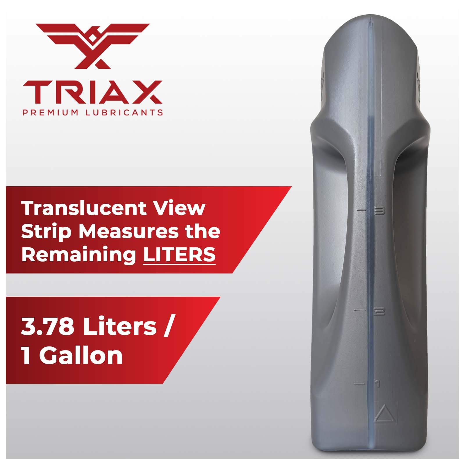 Triax Gear Premium LS 80W-90, GL-5 Limited Slip Ready, Manual Transmissions, Hypoid Gear Systems, Differentials, NATO Military Approved, Widest OEM Specification Range (1 Gallon)