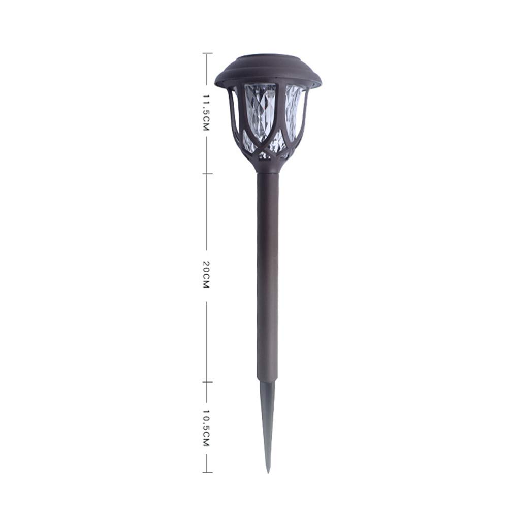 Uonlytech Solar Landscape Light Solar Ground Lights Solar Lawn Light Night Lights Solar Pathway Lights Driveway Lights Exterior Solar Powered Lights Solar Light for Outside Led Garden Light