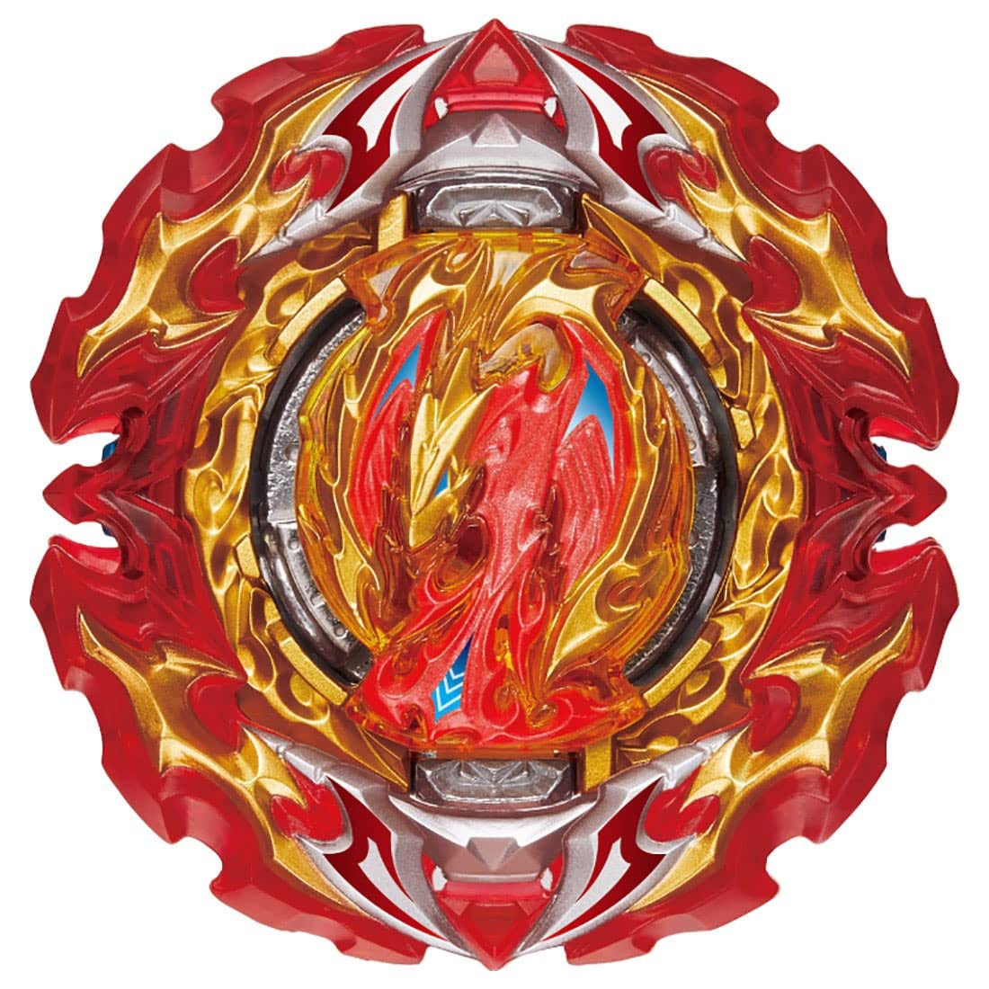 WTUME B-193 Ultimate Valkyrie 4-Piece Bey Battling Gyro Tops Set, Battle Burst Tops with Dangerous Belial Greatest Raphael Prominence Phoenix, Kids Boys Birthday Party Gift Idea