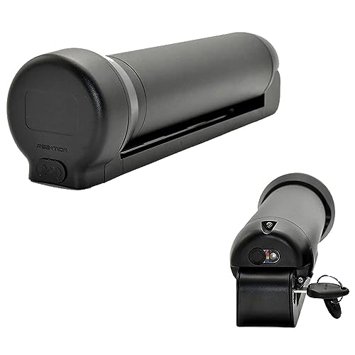 ZGFF 24V 10.5Ah Bottle Shape Li-Ion Battery, E-Bike Rechargeable Down Tube Battery, Suitable for 50W 150W 250W Folding Bicycle Motor