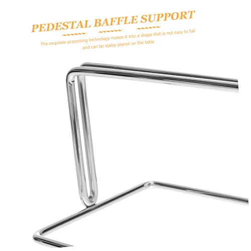 TIDTALEO Partition Holder Baffle Bracket Privacy Panel Holder escritorios de oficina Office Braces Metal partition Bracket Privacy Panel Bracket Kickstand Stainless Steel Partition