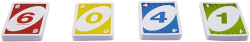 UNO - Classic Colour & Number Matching Card Game - 112 Cards - Customizable & Erasable Wild - Special Action Cards Included - Gift for Kids 7+, W2087