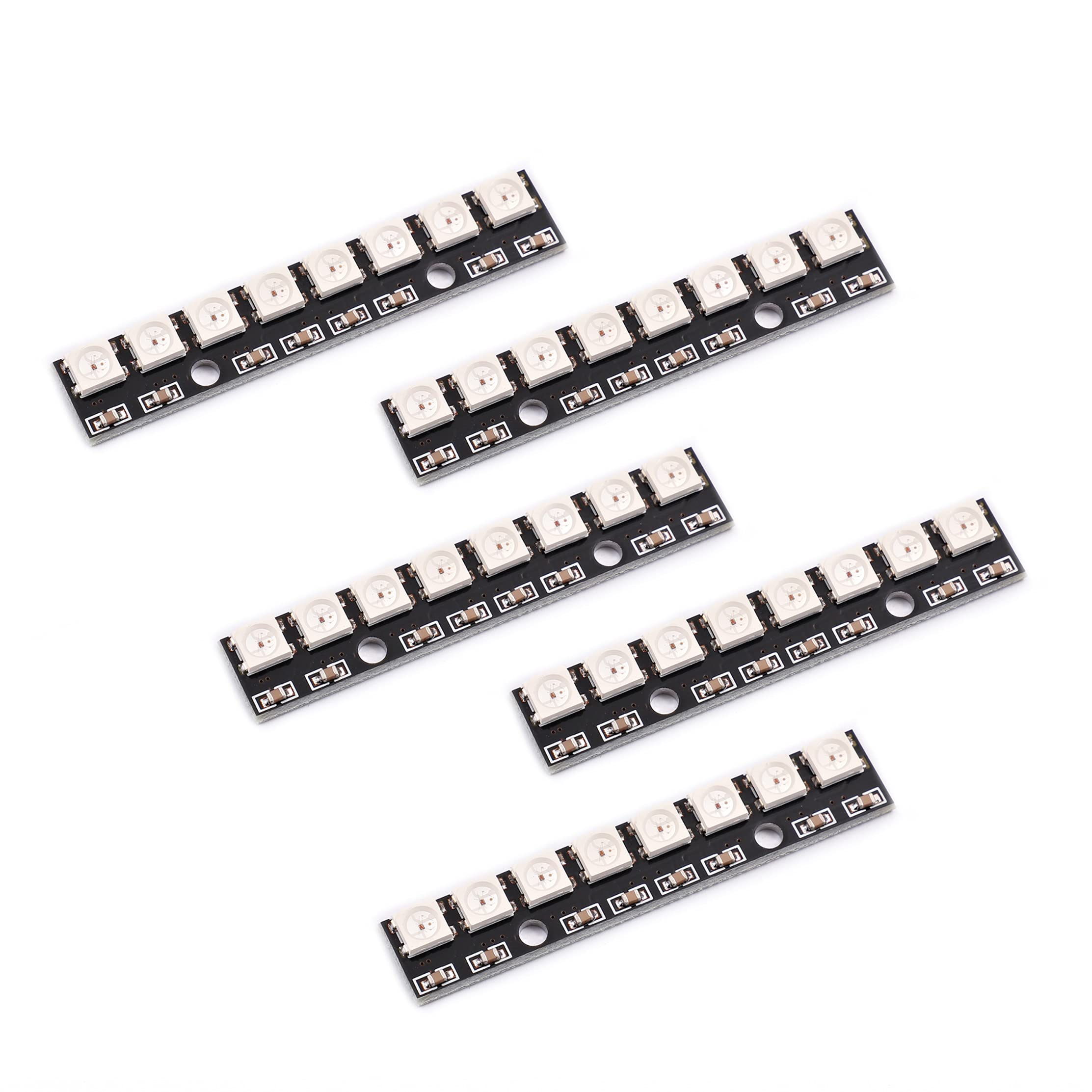 Songhe 8 Channel WS2812 WS2812B 5050 RGB 8-Bit Light Strip Driver Board for Arduino 5pcs