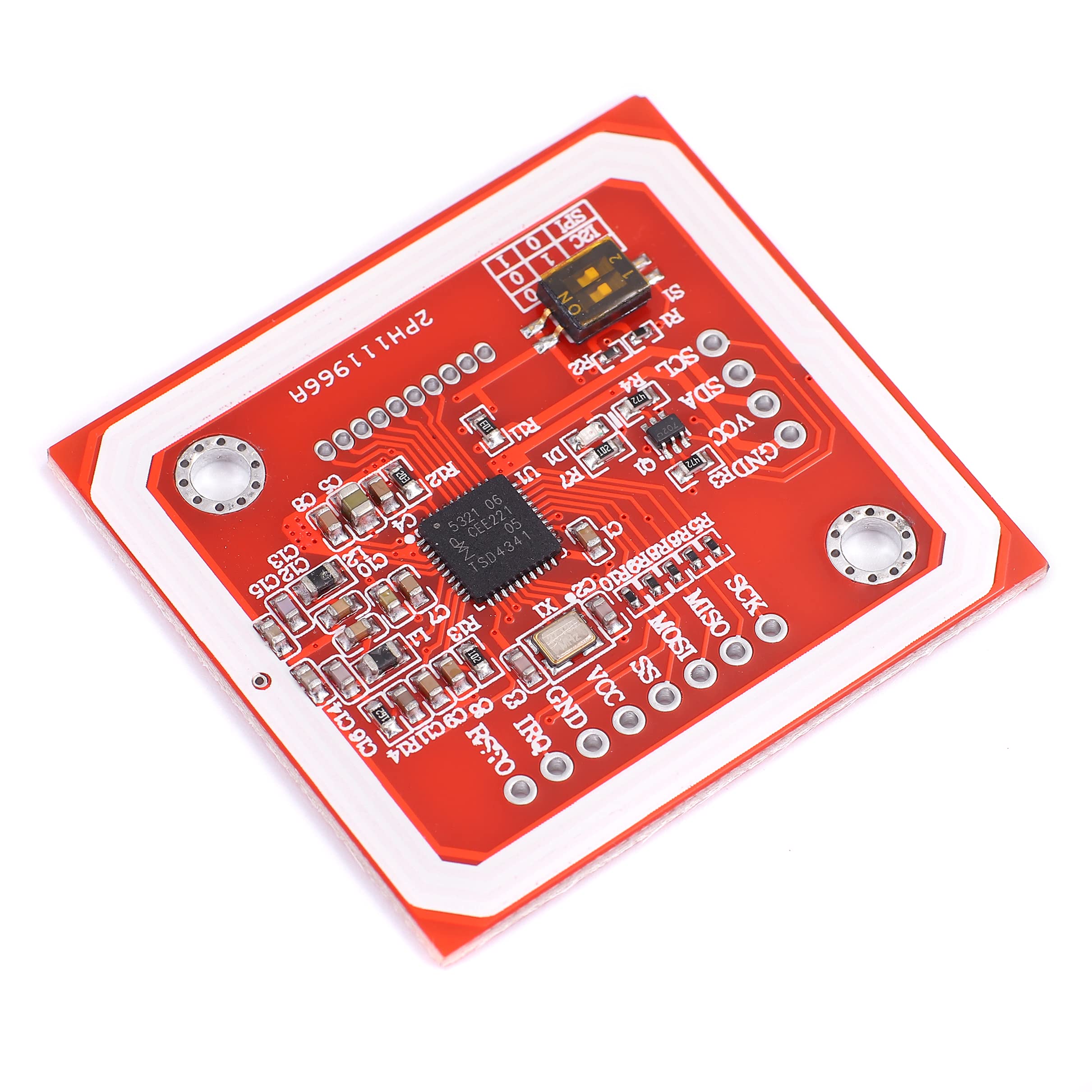 Songhe PN532 NXP NFC RFID Module V3 Kit Writer Reader Near Field Communication Module Kit I2C SPI HSU with S50 CUID White Card Key Card for Arduino Raspberry Pi Android Black Pin Header