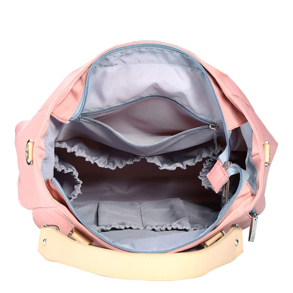 UARERISE Baby Diaper Bag Waterproof Mummy Bag,Large-Capacity Mommy Handbag (Black)