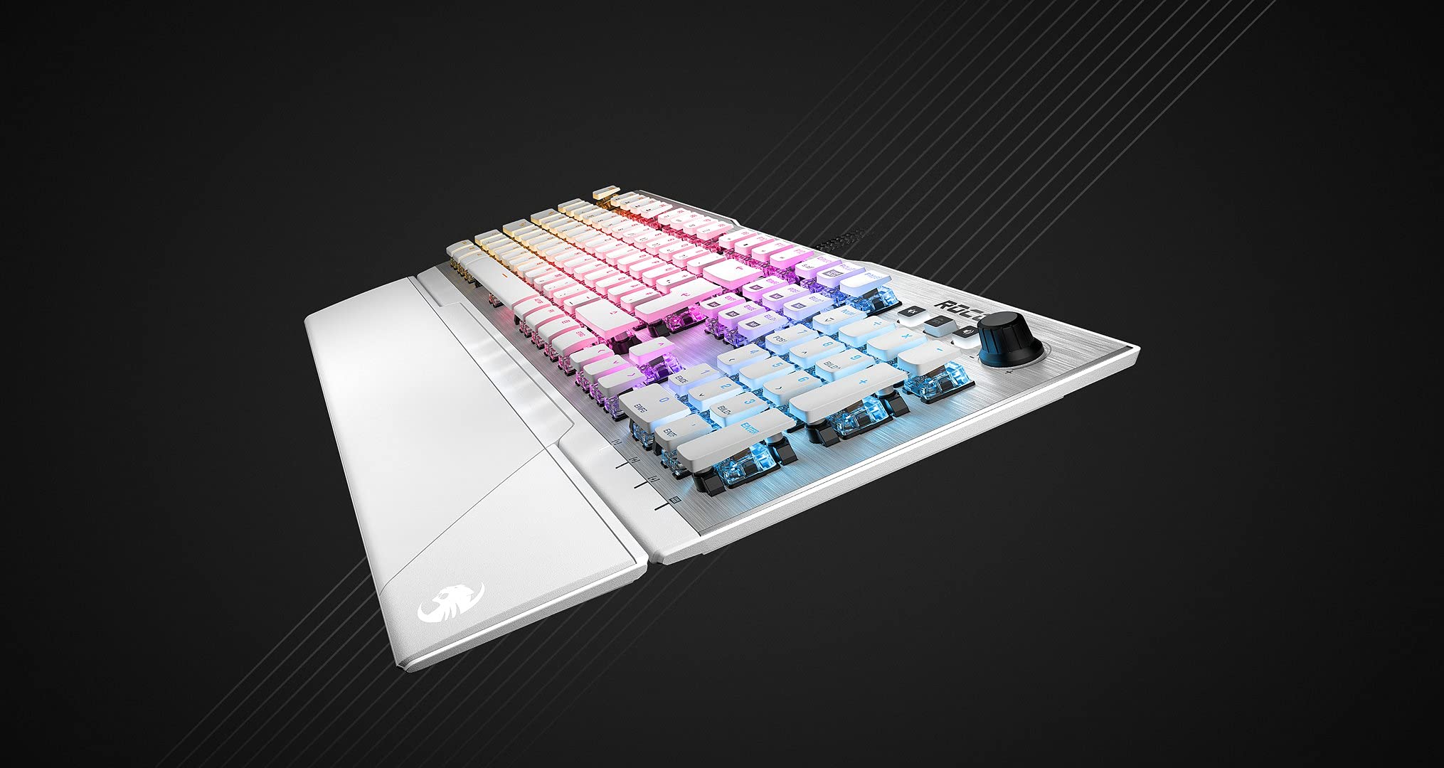 Vulcan 122 Aimo RGB Mechanical Gaming Keyboard - Brown Switches (Renewed)