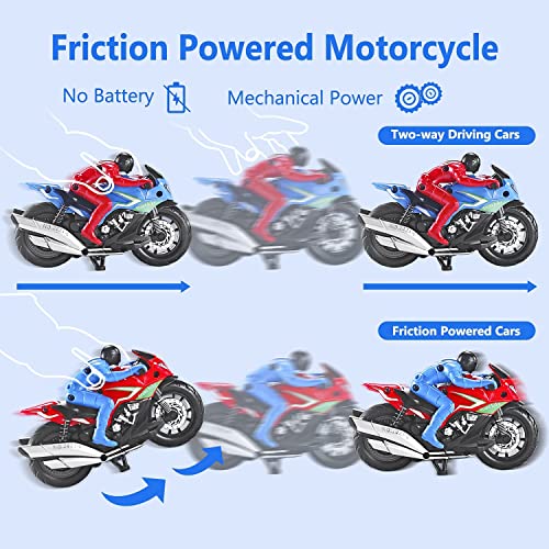 Vioziot Motorcycles - Dirt Bike Toys for Kids 3-5 & 5-8 Supercross Toy Dirt Bikes