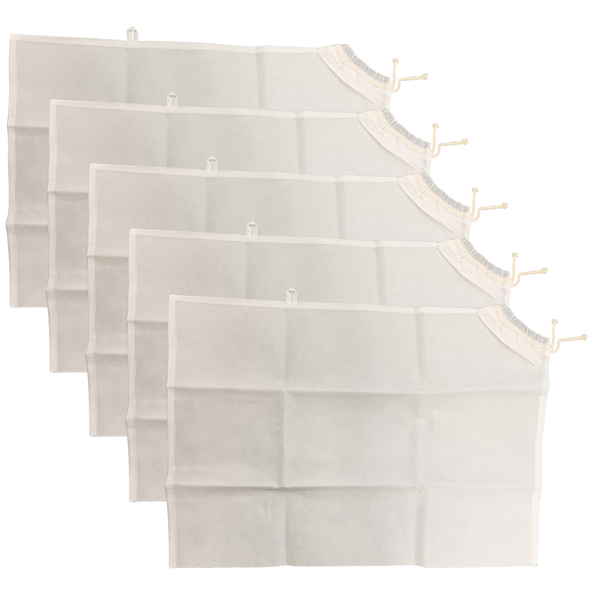 Think Crucial Replacement Disposable Leaf Blower Bags Compatible with Black+Decker Leaf Blower Models BV3600, BV3800, BV6000, BV6600, LH4500, LH5000 & LH5500, Part # BV-008 (5 PACK)