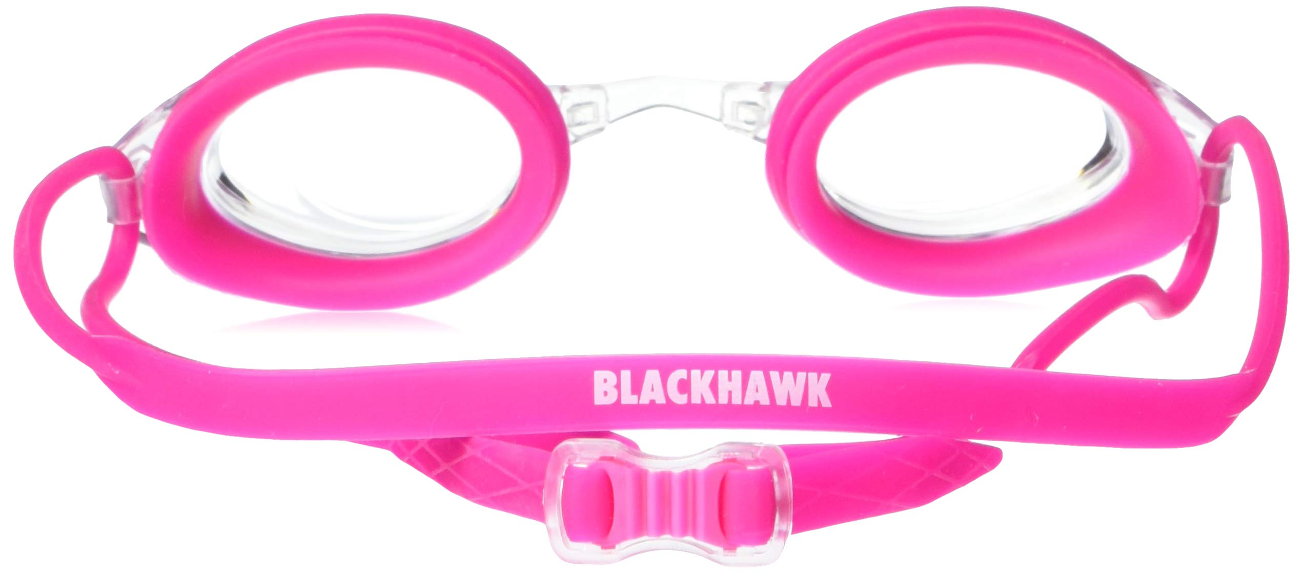 TYR Blackhawk Racing Womens Fit, Clear/Pink, one Size