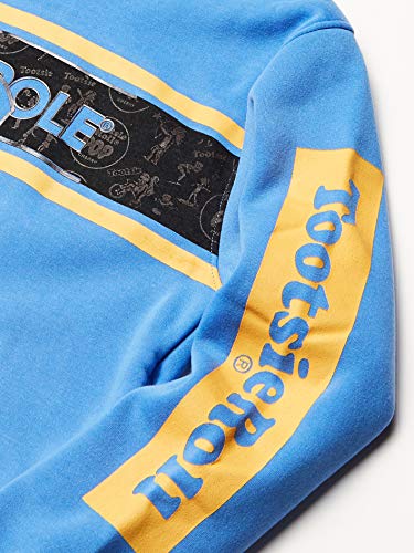 Southpole Men's Tootsie Fashion Fleece Sweatshirt (Hoody, Crewneck), Sky Blue Giantroll, Medium