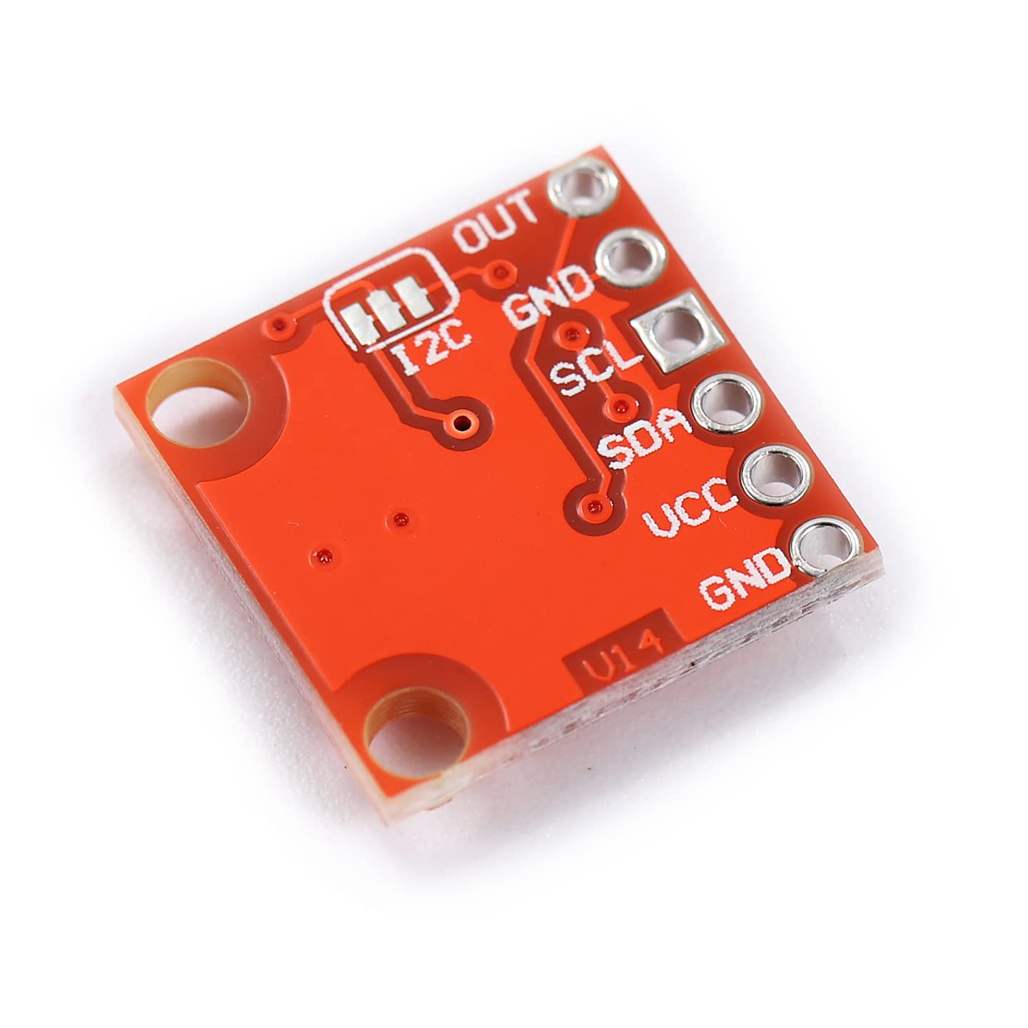 Teyleten Robot MCP4725 12-bit I2C DAC Breakout Module Development Board 2.7V to 5.5V for Arduino Raspberry Pi 5PCS