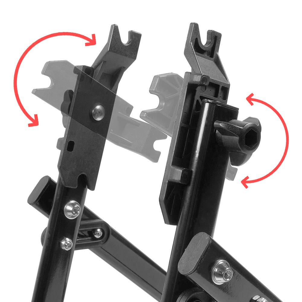 ZXMT Wheel Truing Stand Simple Convenient Bike Truing Stand, Home Foldable Bicycle Repair Maintenance Support Tool Accessory for 16 inches - 29 inches 700C Wheels
