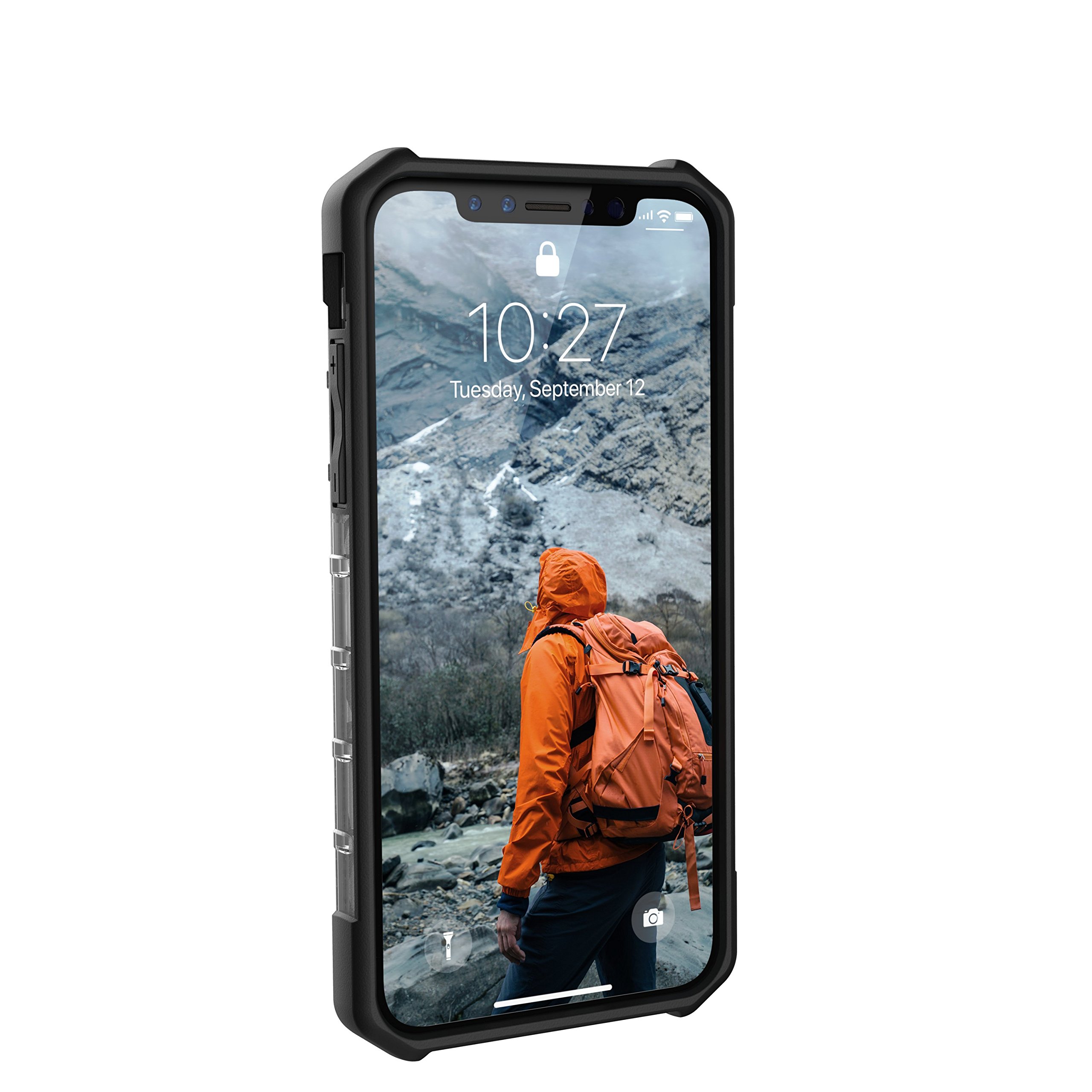URBAN ARMOR GEAR UAG iPhone Xs/X [5.8-inch screen] Case Plasma [Ash] Rugged Shockproof Military Drop Tested Protective Cover