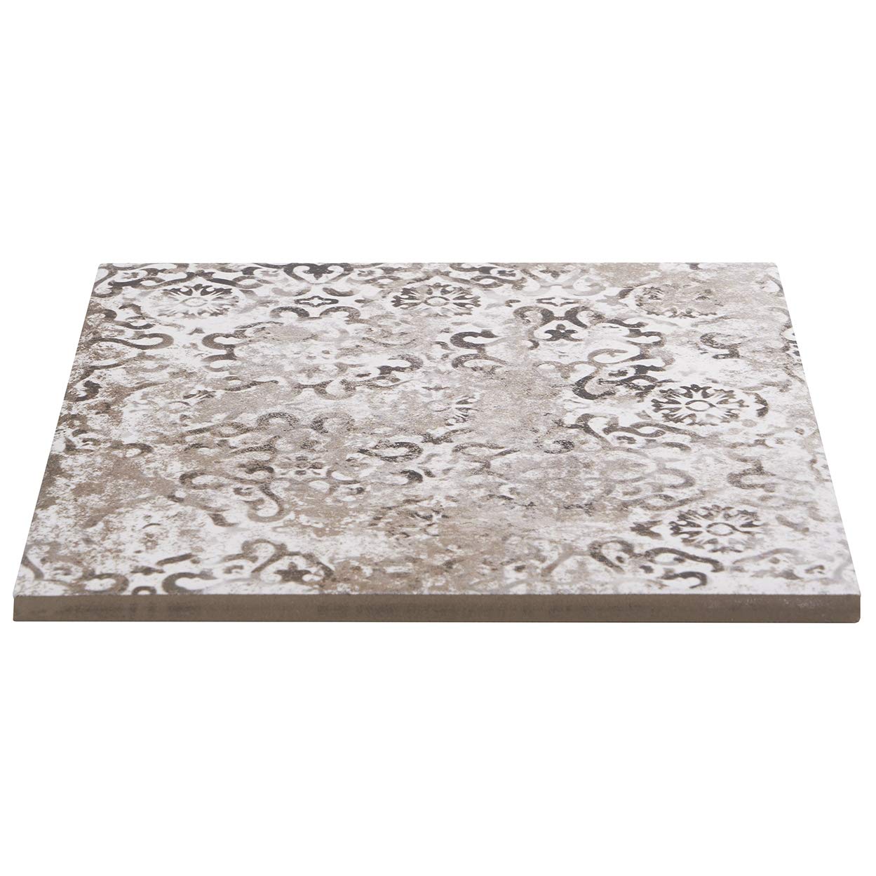 Wallabee Nera Encaustic 8" x 8" Matte Porcelain Floor and Wall Tile (1 Box Covers 11.19 sq. ft.)