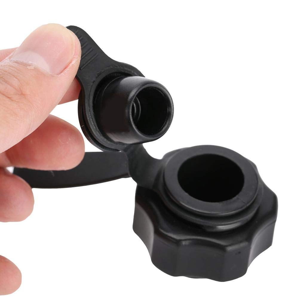 Wbestexercises 22mm Plastic Inflatable Air Valve, Bed Mattress Replacement Anti-Leak Valve Black
